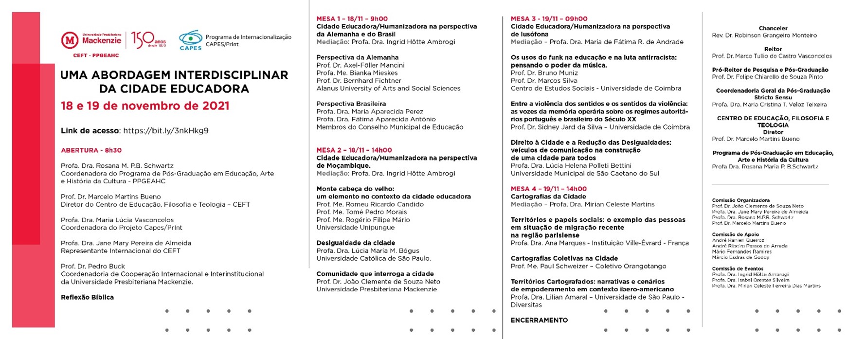 PrInt-CAPES-EAHC | Universidade Campus Higienópolis - Mackenzie