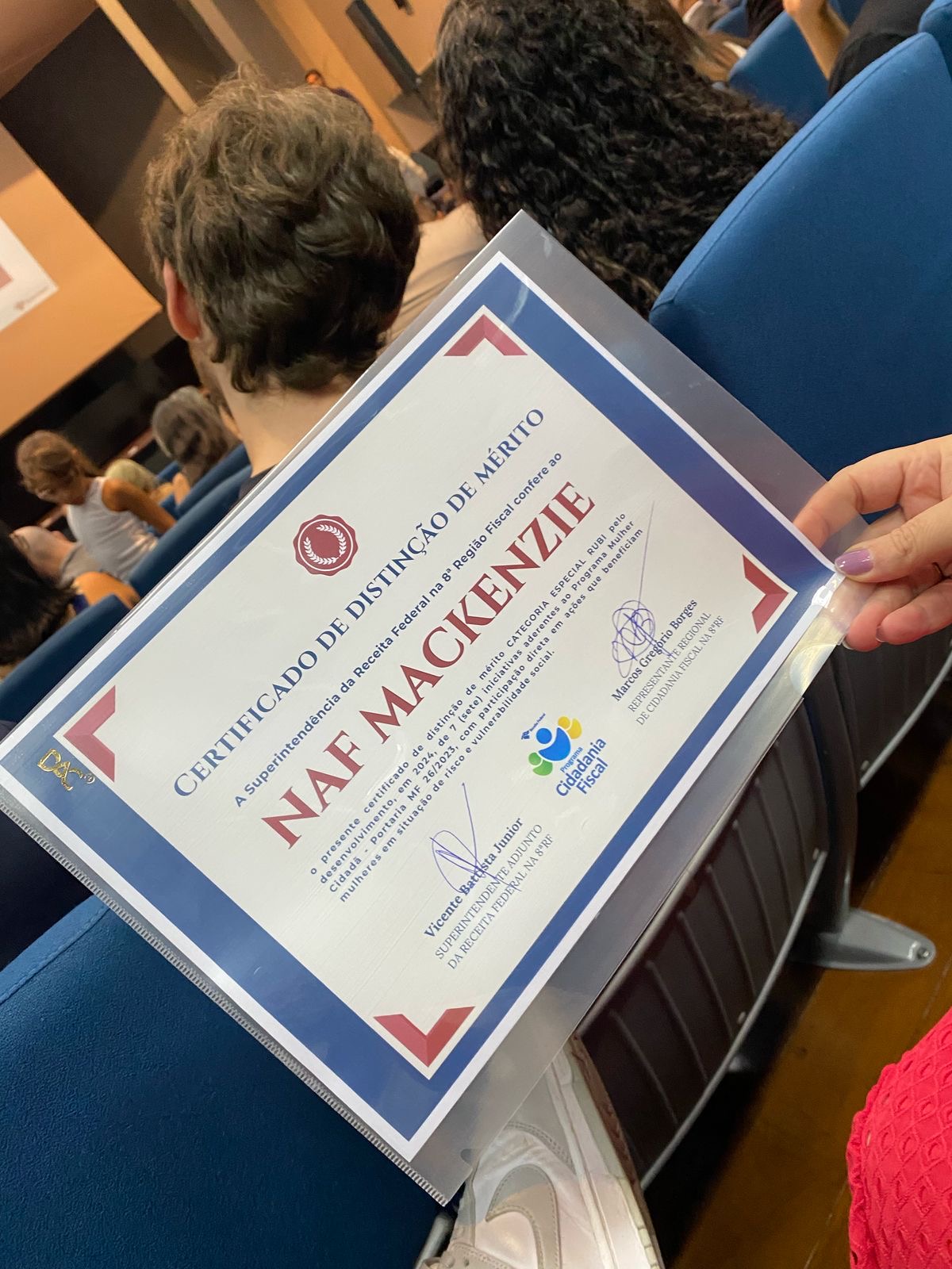 IR Solidário conquista prêmio da Receita Federal | Colégio Palmas - Mackenzie