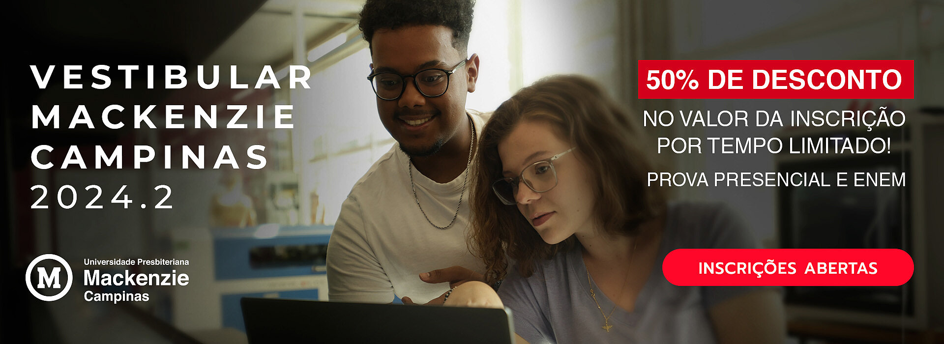 inscreva se para o vestibular mackenzie campinas 2024 . 2 processo seletivo também aceita notas ...