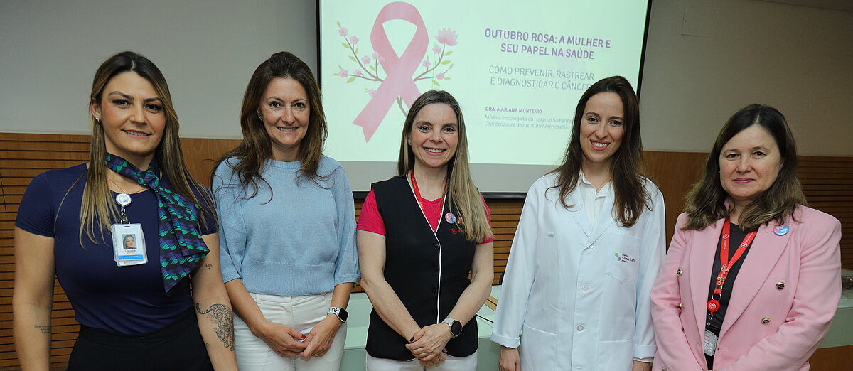 Saúde em Foco: Outubro Rosa começou no Mackenzie | Mackenzie