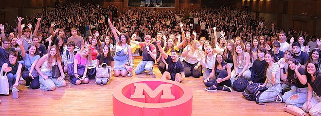 recepção dos calouros 2024 . 1 integração diversão e descobertas