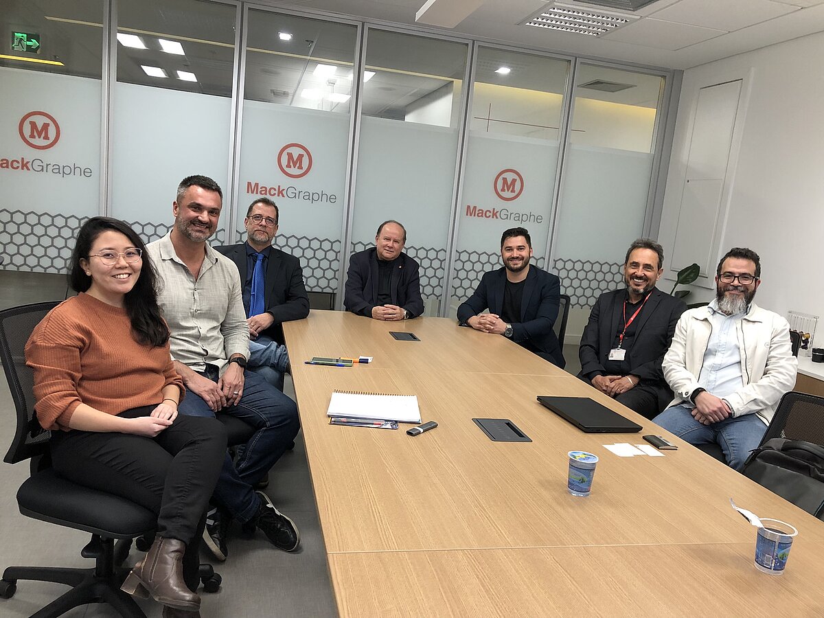 Aconteceu a primeira reunião entre o Mackgraphe e a S Riko, após ...