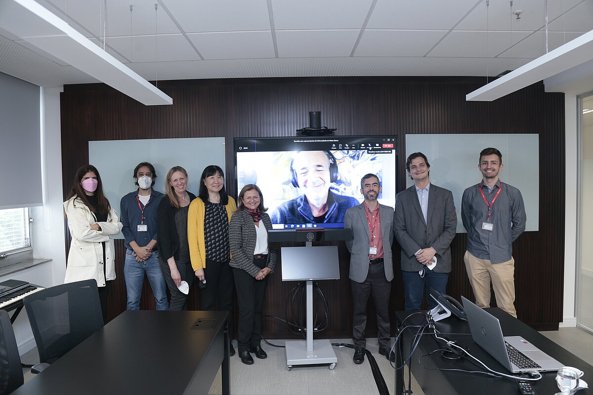 Comitiva da Universidade de Notre Dame visita UPM | Mackenzie