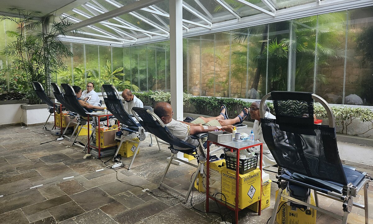 Natal Solidário: Mackenzie Rio realiza ação de doação de sangue | Mackenzie