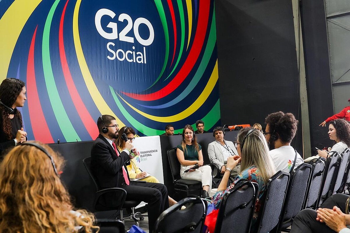 Especialista do Mackenzie Rio participa do Painel no G20 | Mackenzie