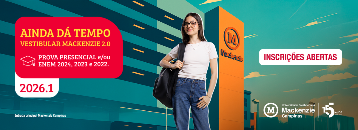 Inscrições abertas para Vestibular Mackenzie campus Campinas | Centro ...