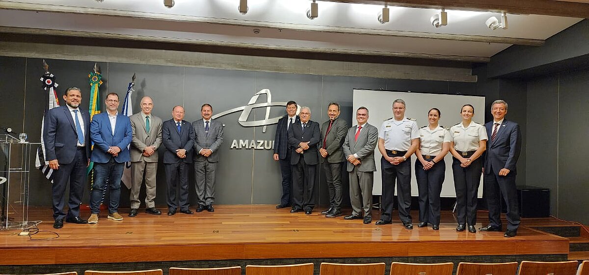 Visita a AMAZUL -Amazônia Azul Tecnologias de Defesa S.A | Mackenzie