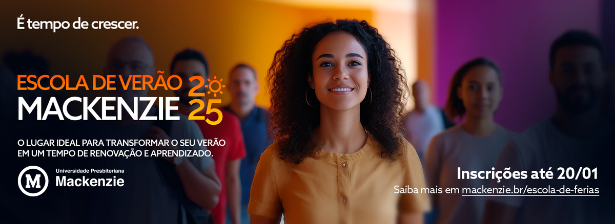 Escola de Verão Mackenzie 2025: inscrições abertas | Mackenzie