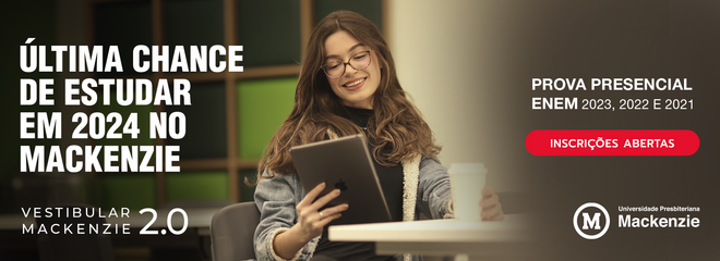 inscrições abertas para o vestibular mackenzie 2 . 0